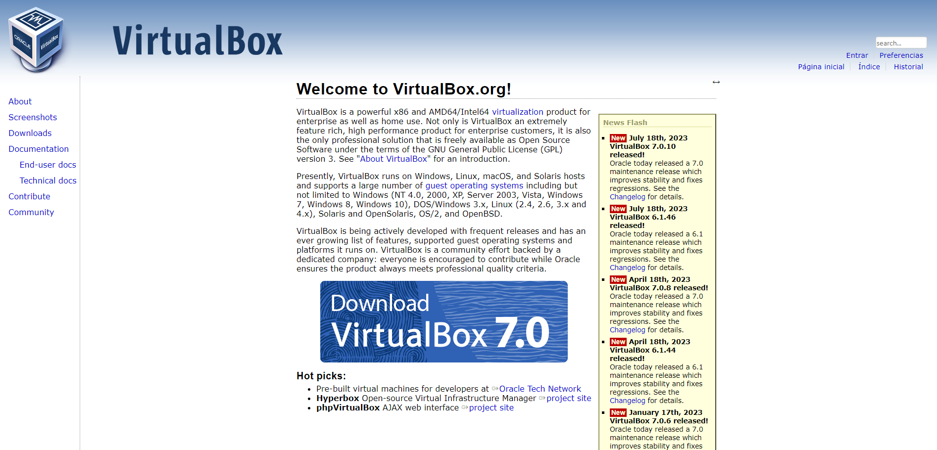 Como instalar Virtualbox en Windows y en Debian12